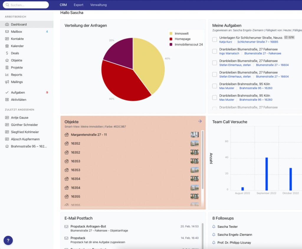 Immobilien-CRM - Propstack